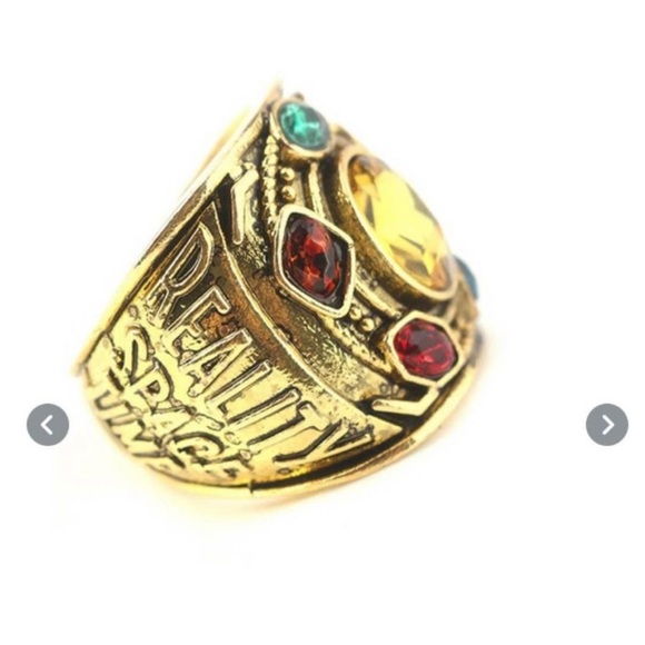 Accessories | Golden Thanos Marvel Infinity Gauntlet Ring | Poshmark
